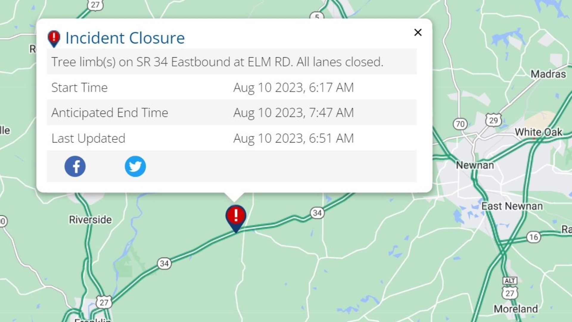 Atlanta traffic updates | Thursday August 10 | 11alive.com