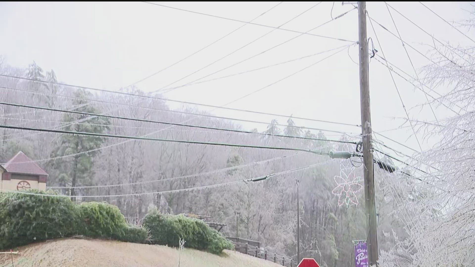 Widespread power outages continue in White County as overnight refreeze ...