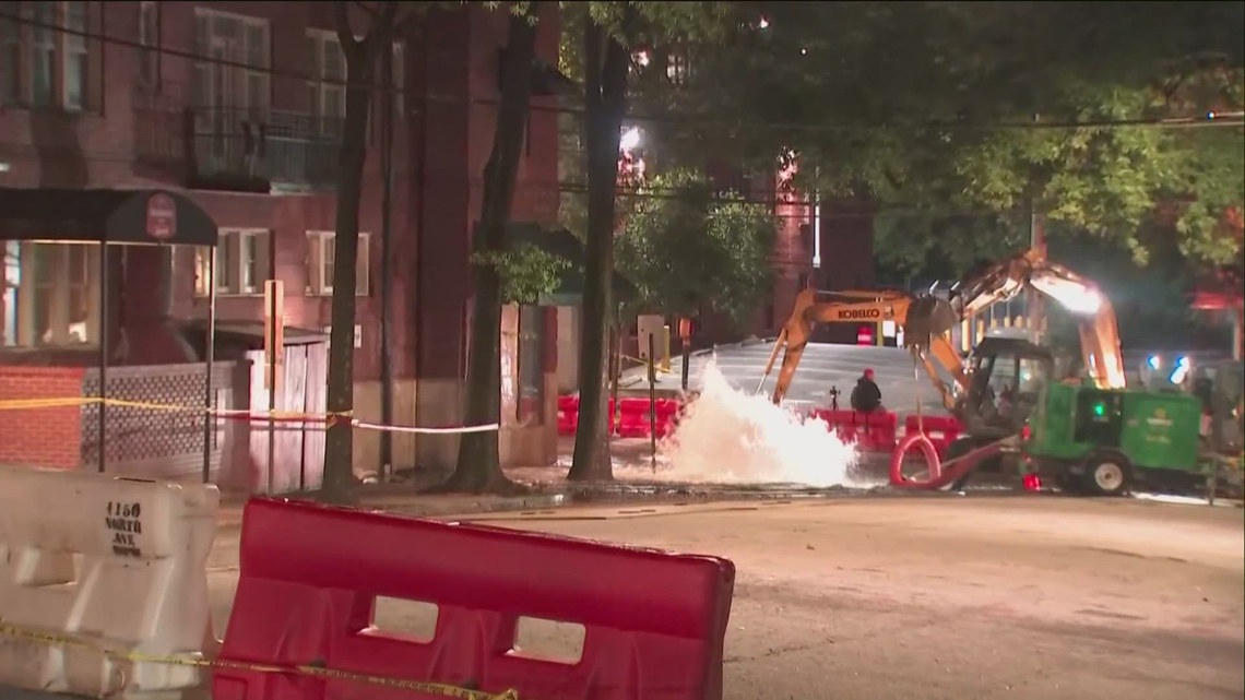 U.S. Army corps of engineers is in Atlanta after water main break ...