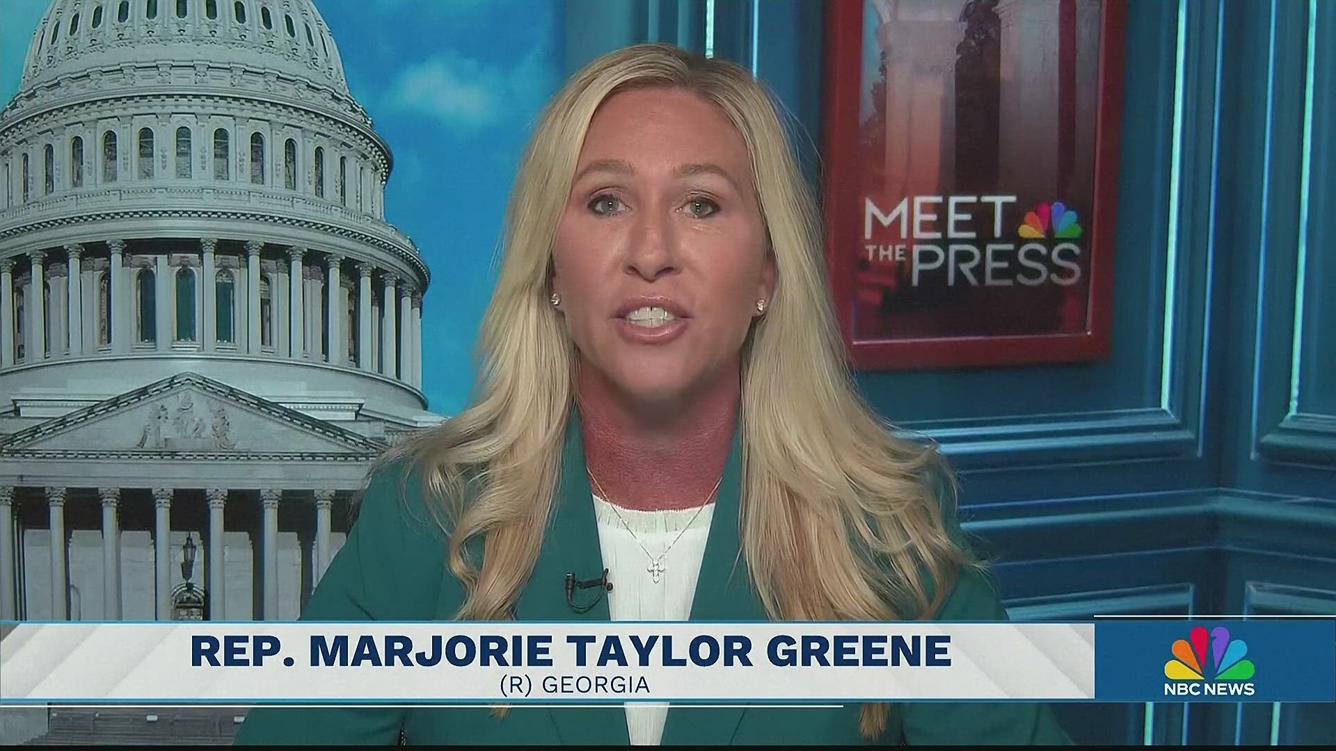 Marjorie Taylor Greene, Raphael Warnock push back on capture of ...