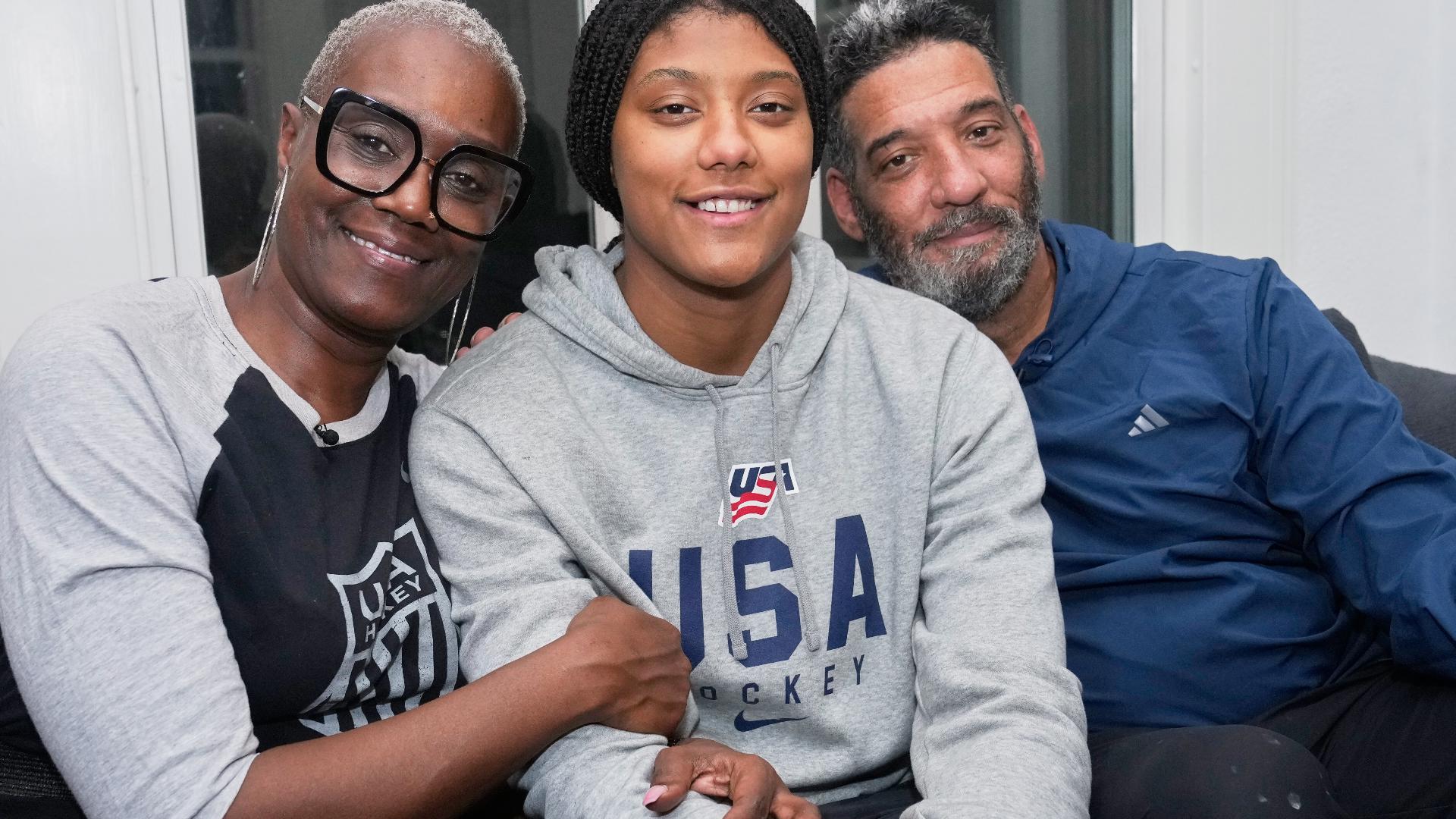 From figure skates to Olympic ice: Laila Edwards carves her place in U ...