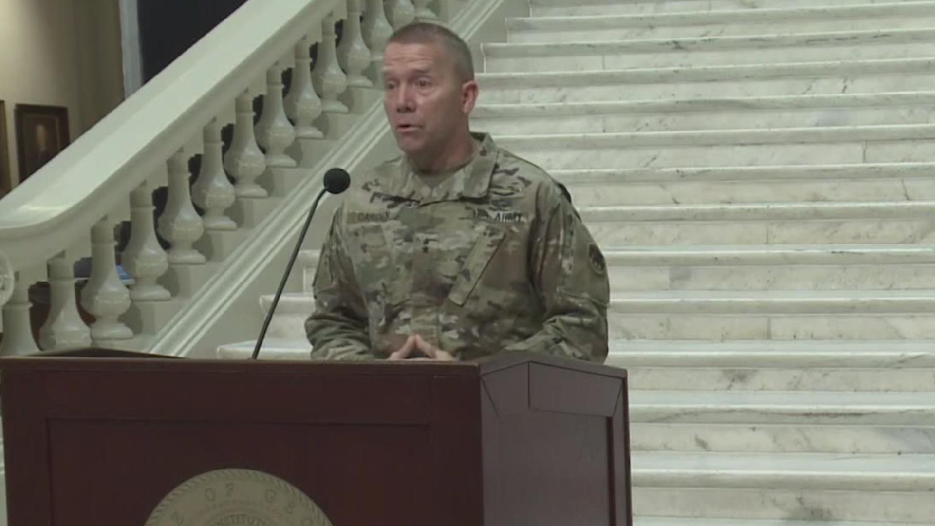 Gov. Kemp pushes California senator for former Georgia Guard leader ...