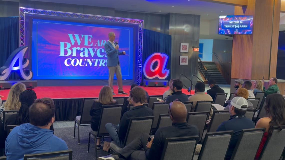 Braves President and CEO discusses TV partnerships with BravesVision ...