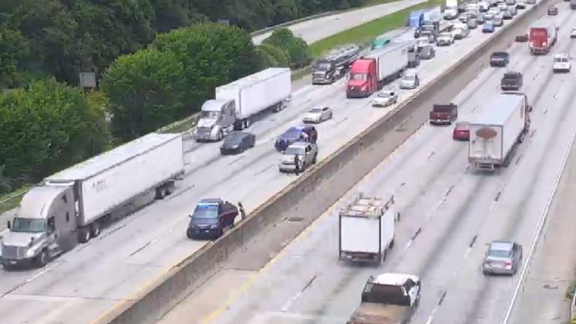 I 285 Atlanta traffic police activity near Cascade Road | 11alive.com