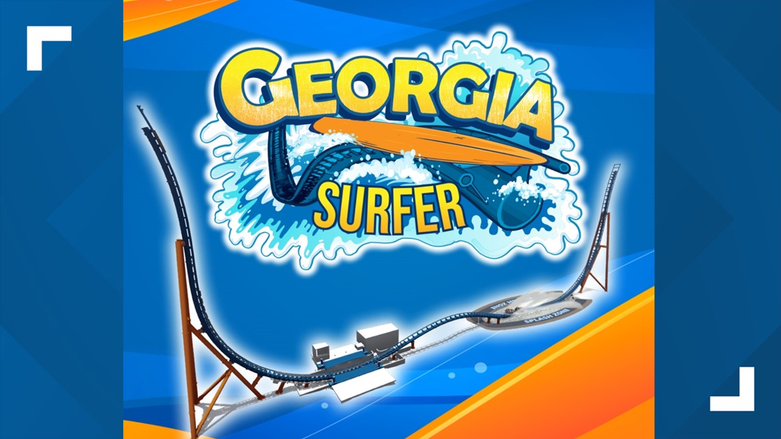 New rollercoaster Georgia Surfer at Six Flags Over Georgia | 11alive.com