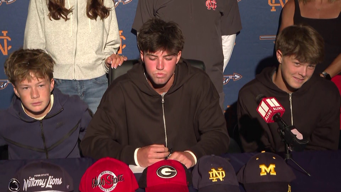 Teddy Jarrard North Cobb High college football commitment | 11alive.com