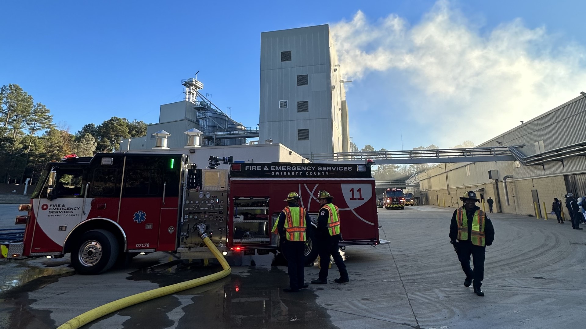 Fire at Olé Mexican Foods, Inc. in Norcross | 11alive.com