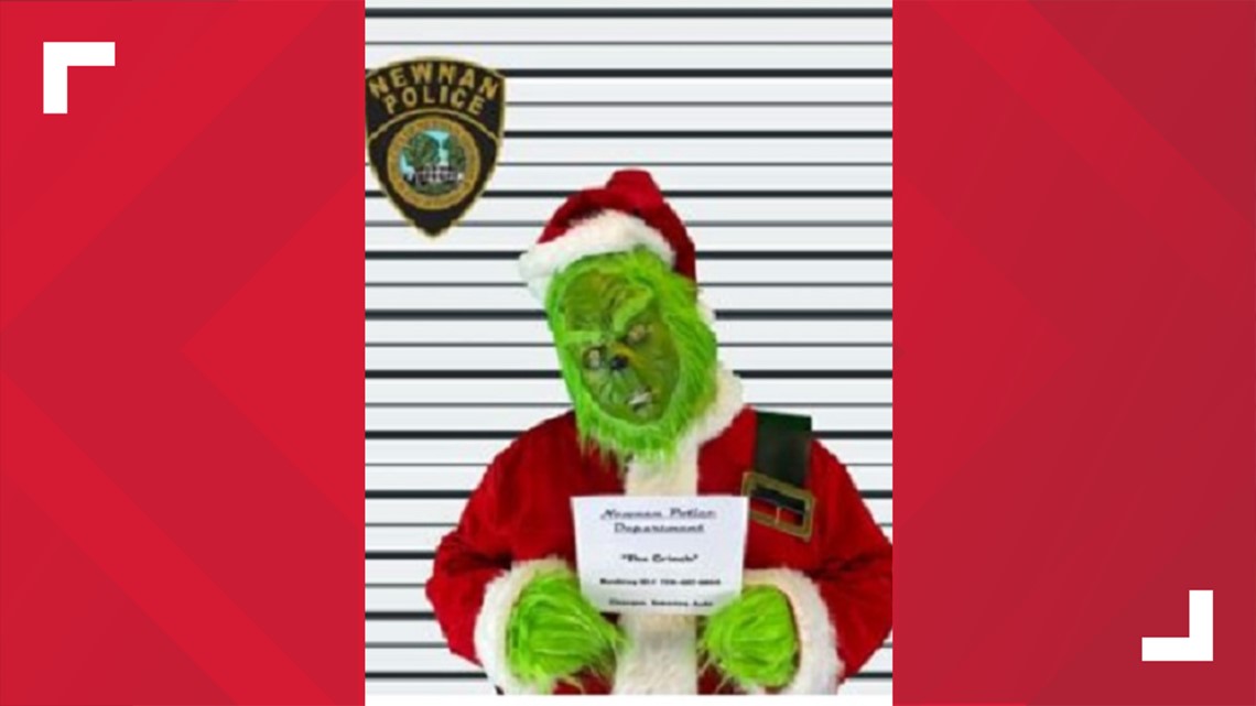 Newnan police arrest the Grinch | 11alive.com