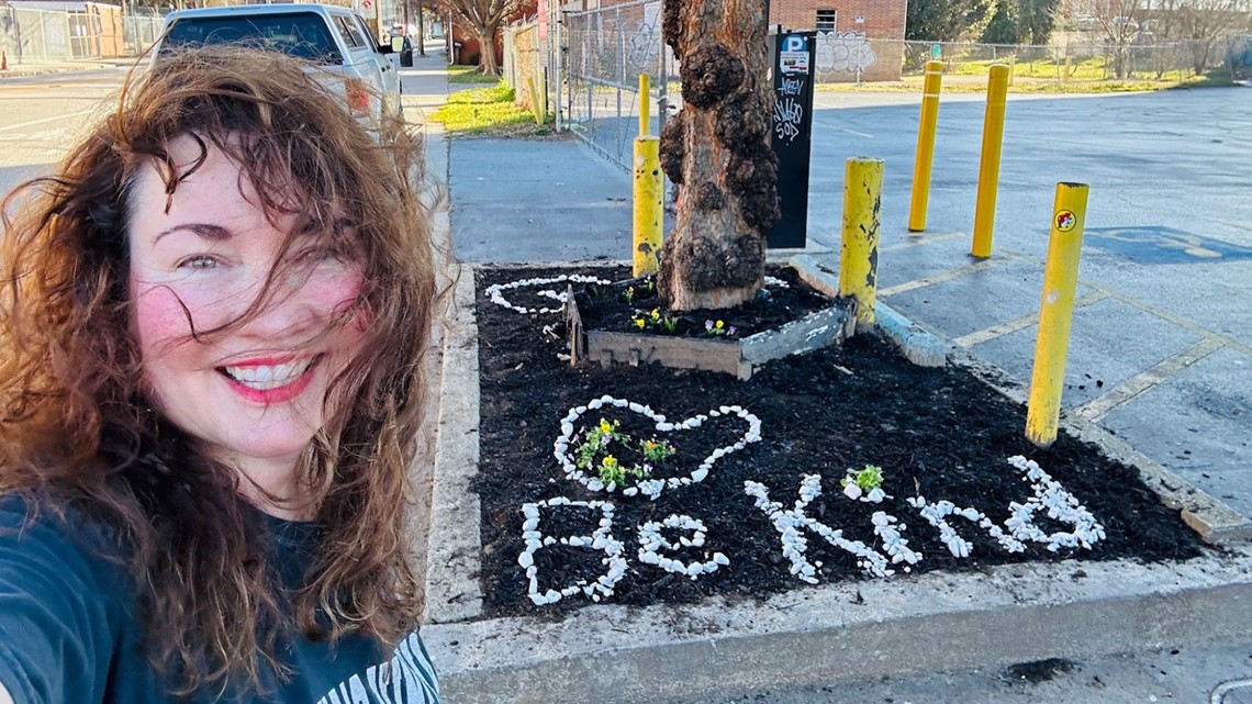 Guerrilla gardener planting hope and beauty across Atlanta | 11alive.com