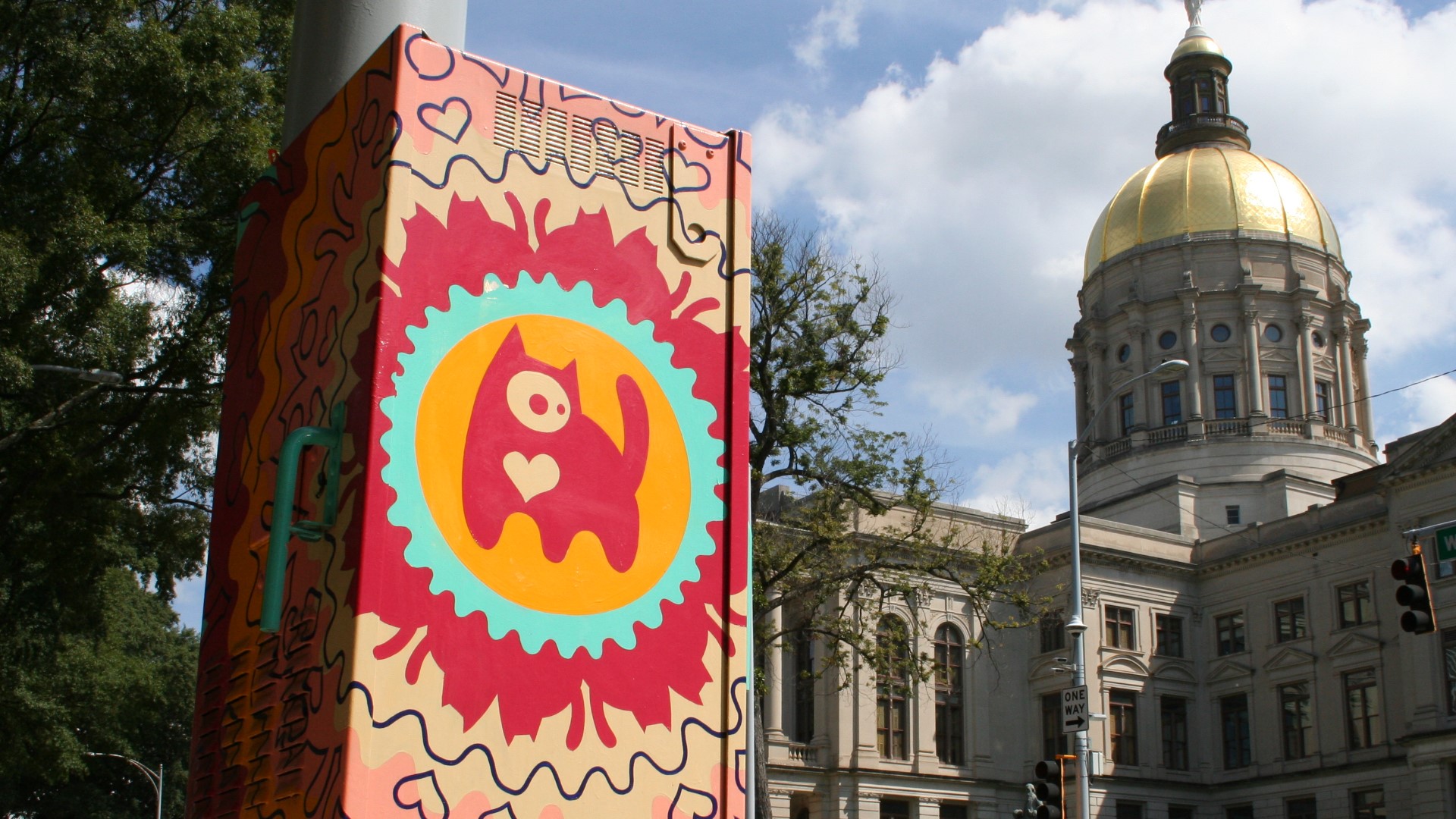 Viral artist brings cat-based art to Atlanta streets | 11alive.com