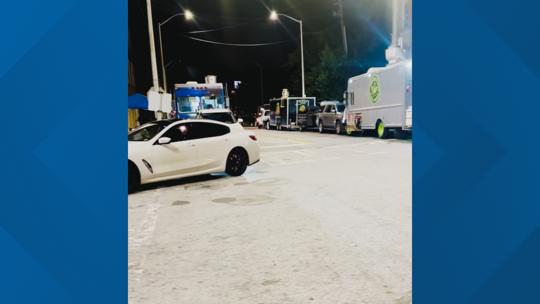 Ambulances slowed by food trucks, parked cars outside Grady ER raise ...