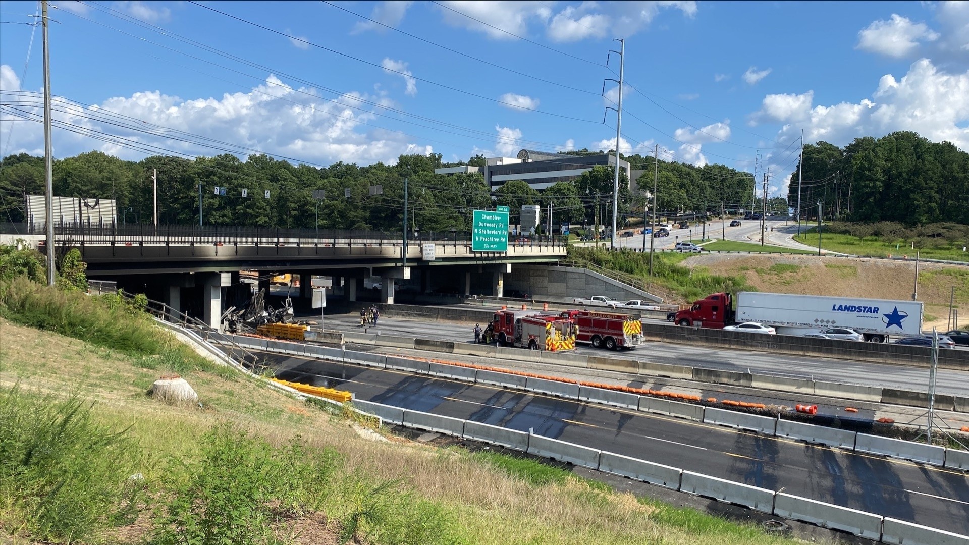 I285 Atlanta traffic | Crash near Ashford Dunwoody Road, Monday | 11alive.com