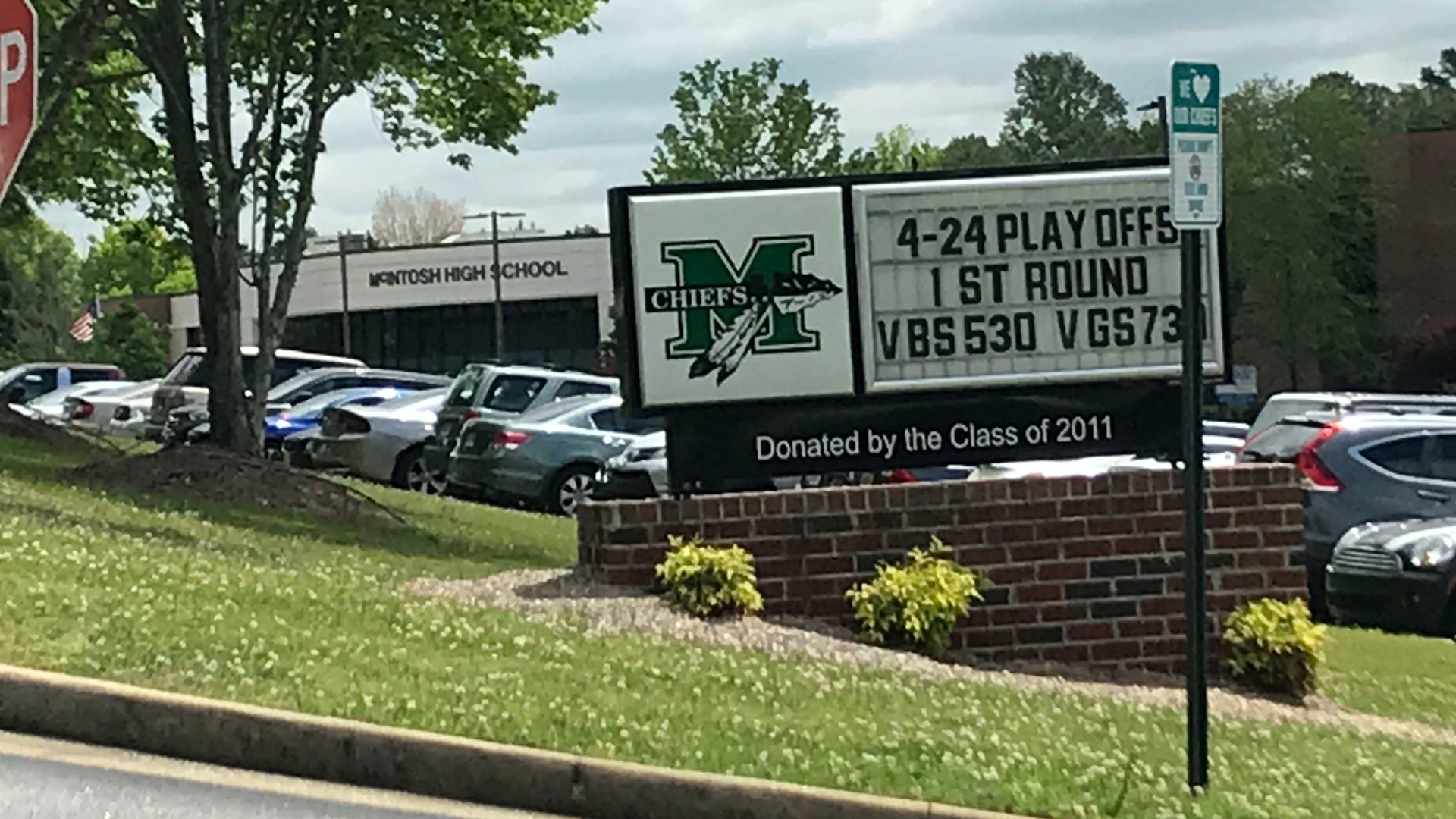 McIntosh High School student terroristic threats charge | 11alive.com