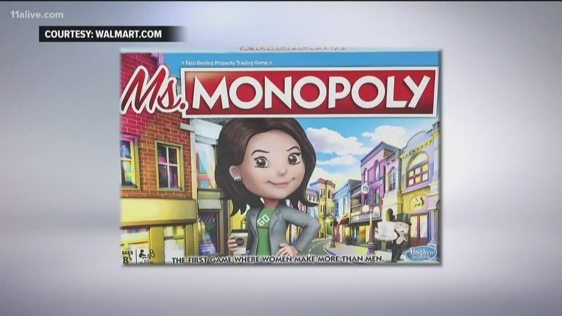 New Ms. Monopoly game pays women more than men | 11alive.com