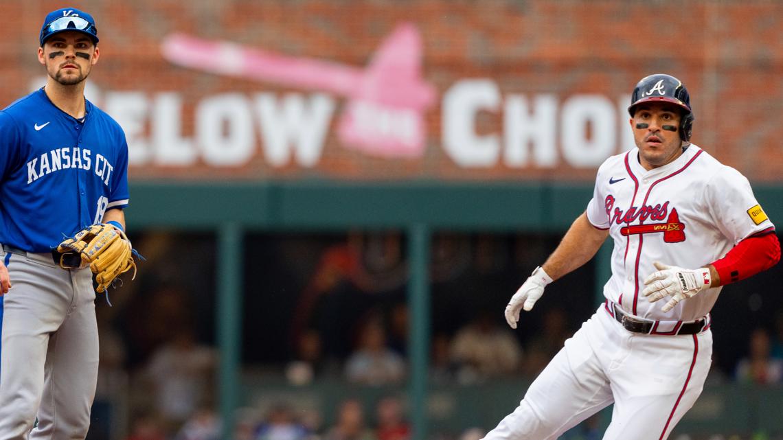 Braves fall to Royals, will play doubleheader against Mets | 11alive.com