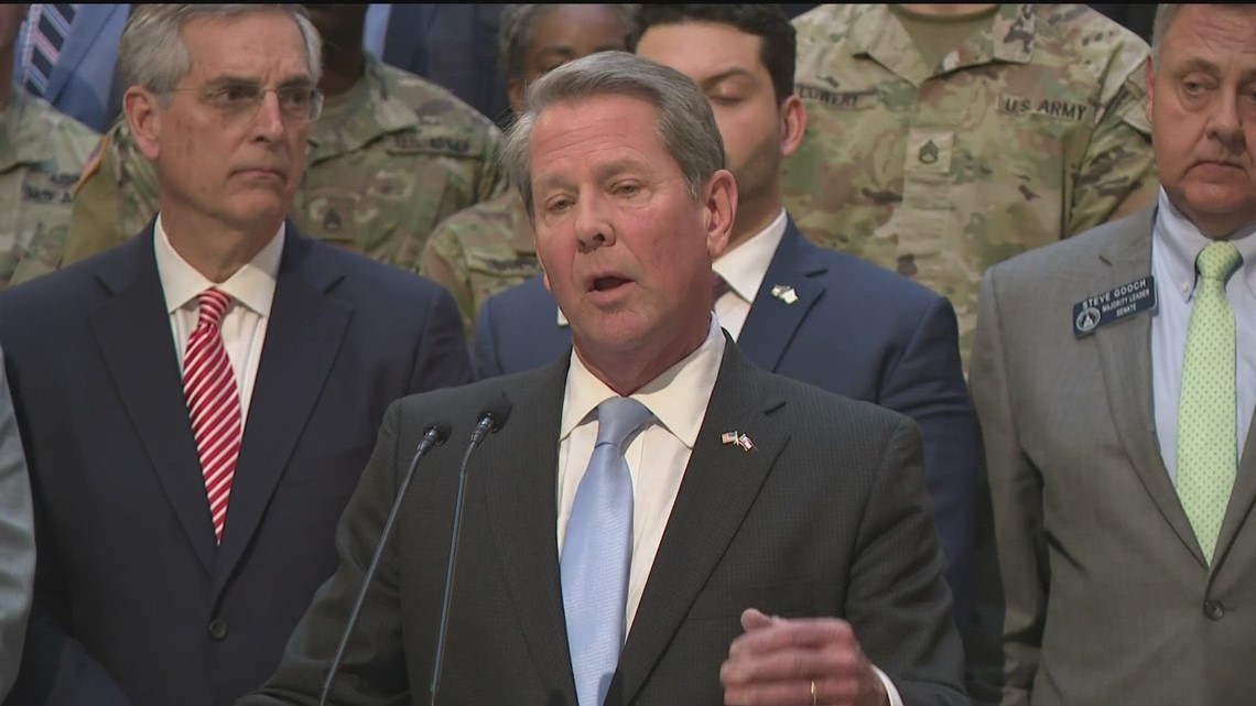 Governor Kemp directs Georgia guards to US-Mexico border in Texas ...