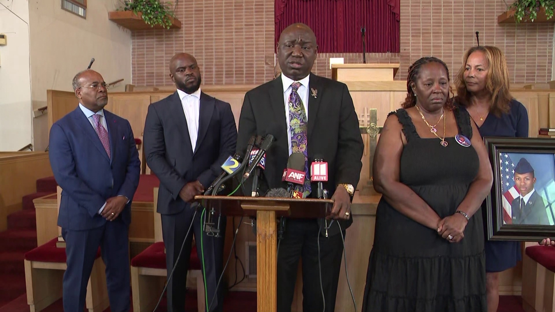 Family of US Airman Roger Fortson respond to firing of deputy | 11alive.com