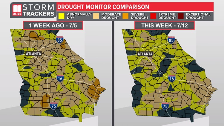 Metro Atlanta drought conditions where we need rain | 11alive.com