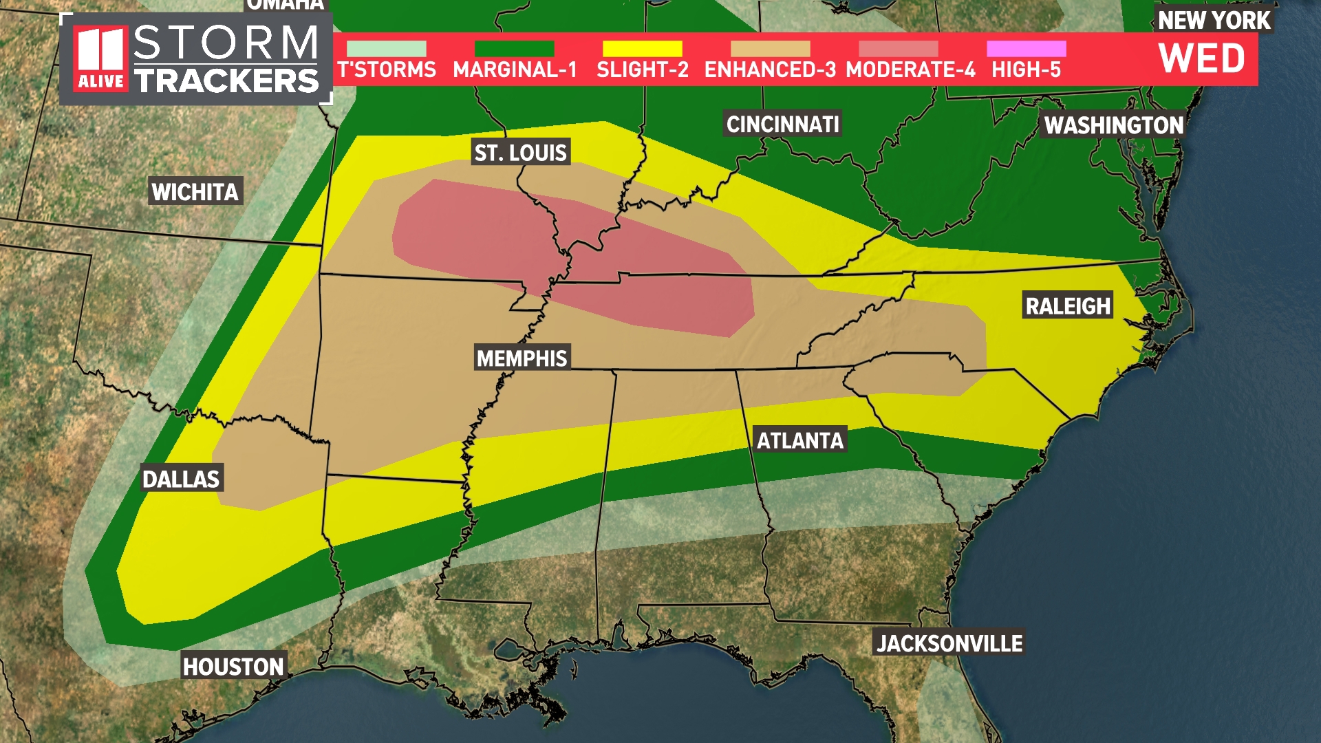 Atlanta weather forecast | When to expect storms | 11alive.com