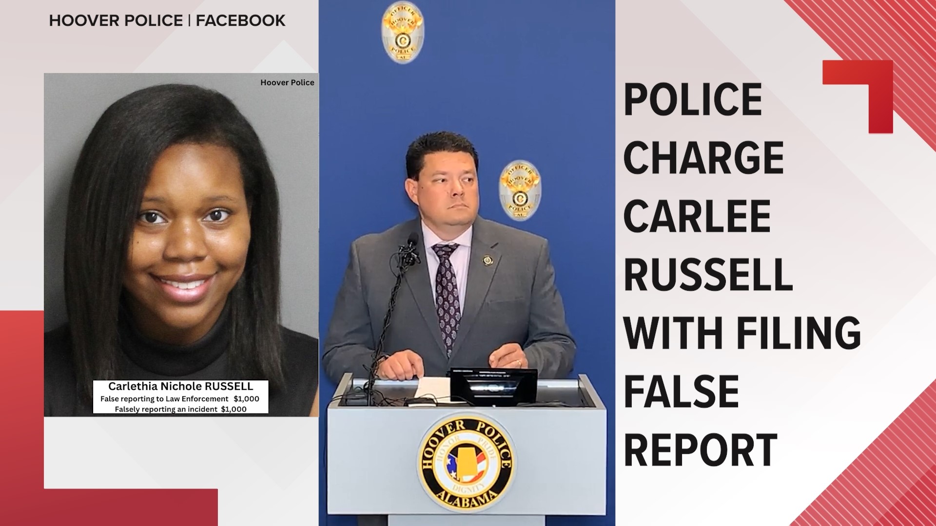 Carlee Russell charged for fabricating story about kidnapping | 11alive.com