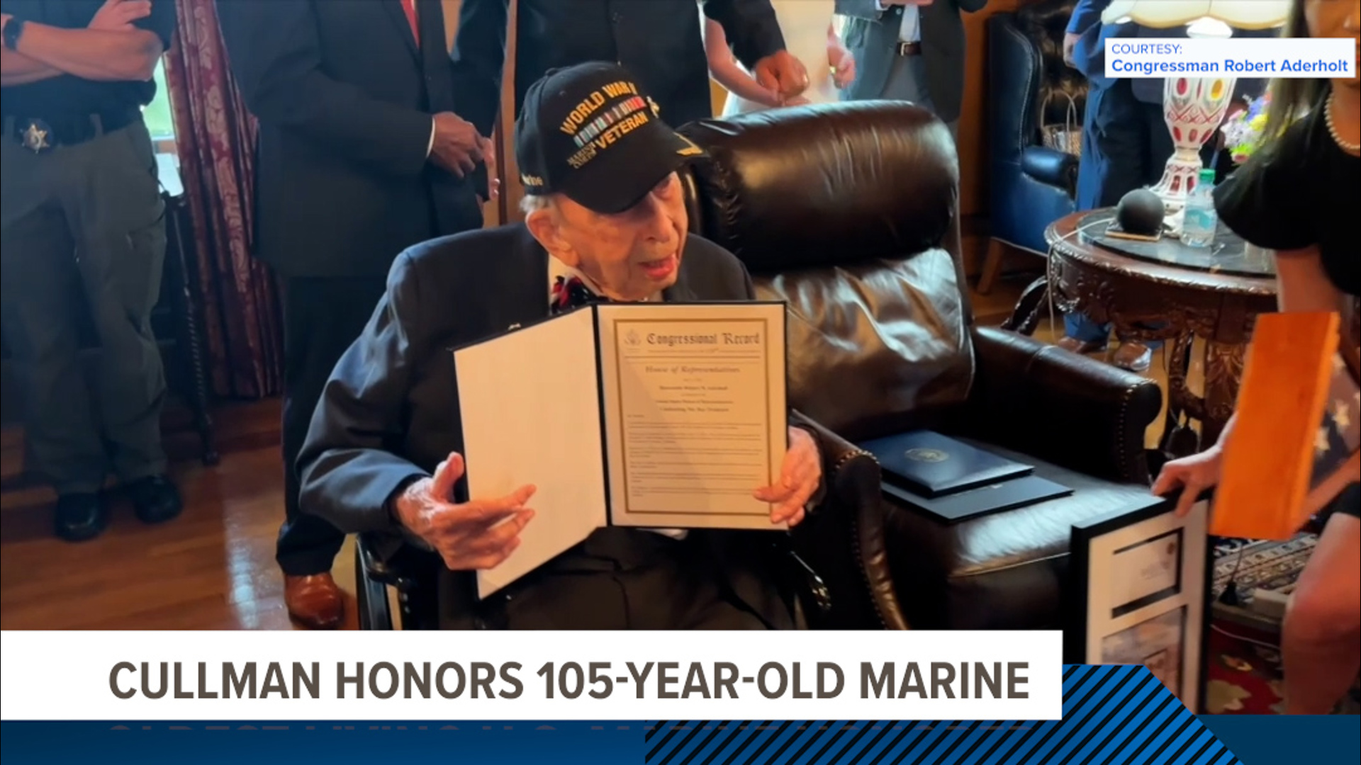 Cullman’s Roy Drinkard, Oldest Living U.S. Marine, Celebrates 105th ...